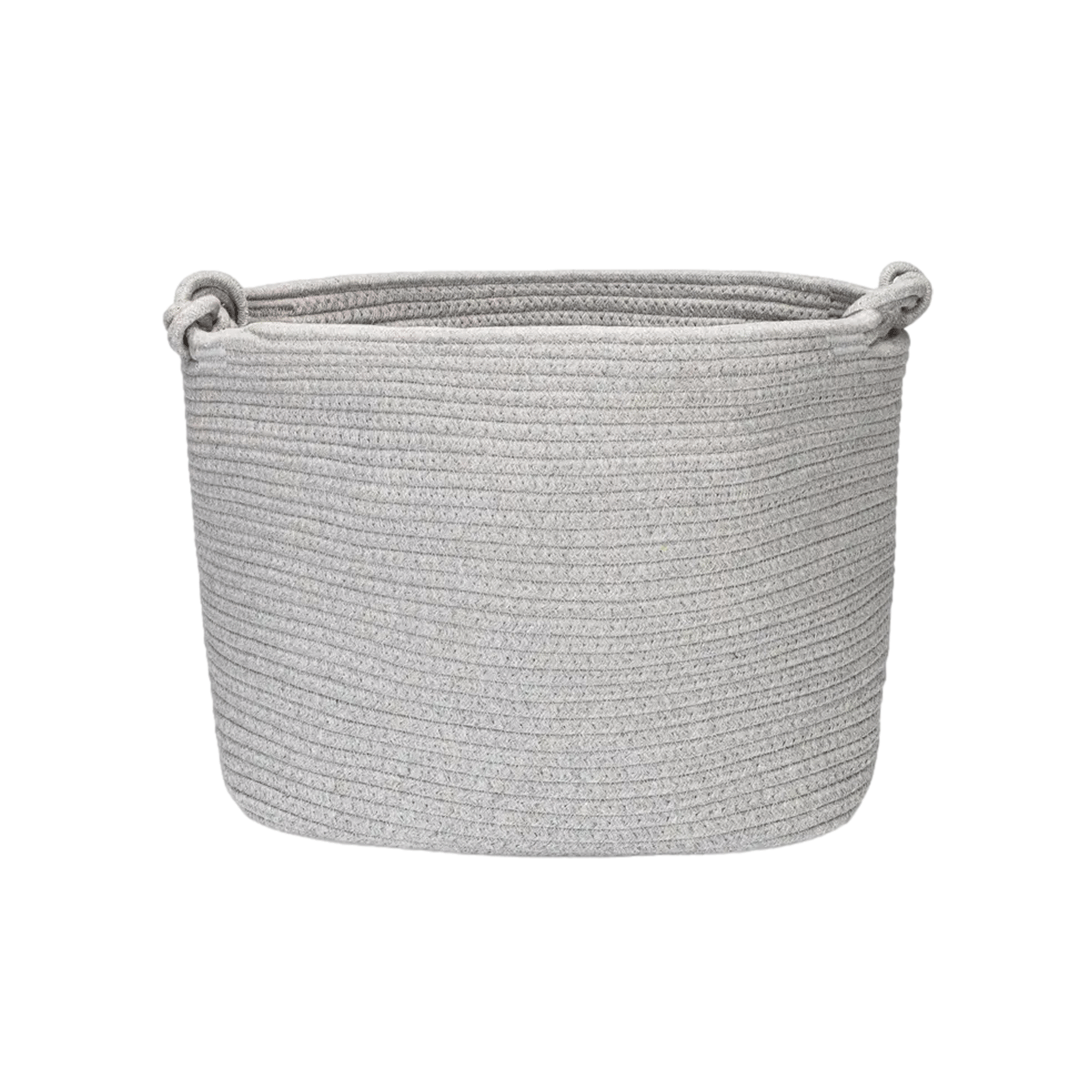 Rope Cube Storage Basket in Gray – Mayker Interiors